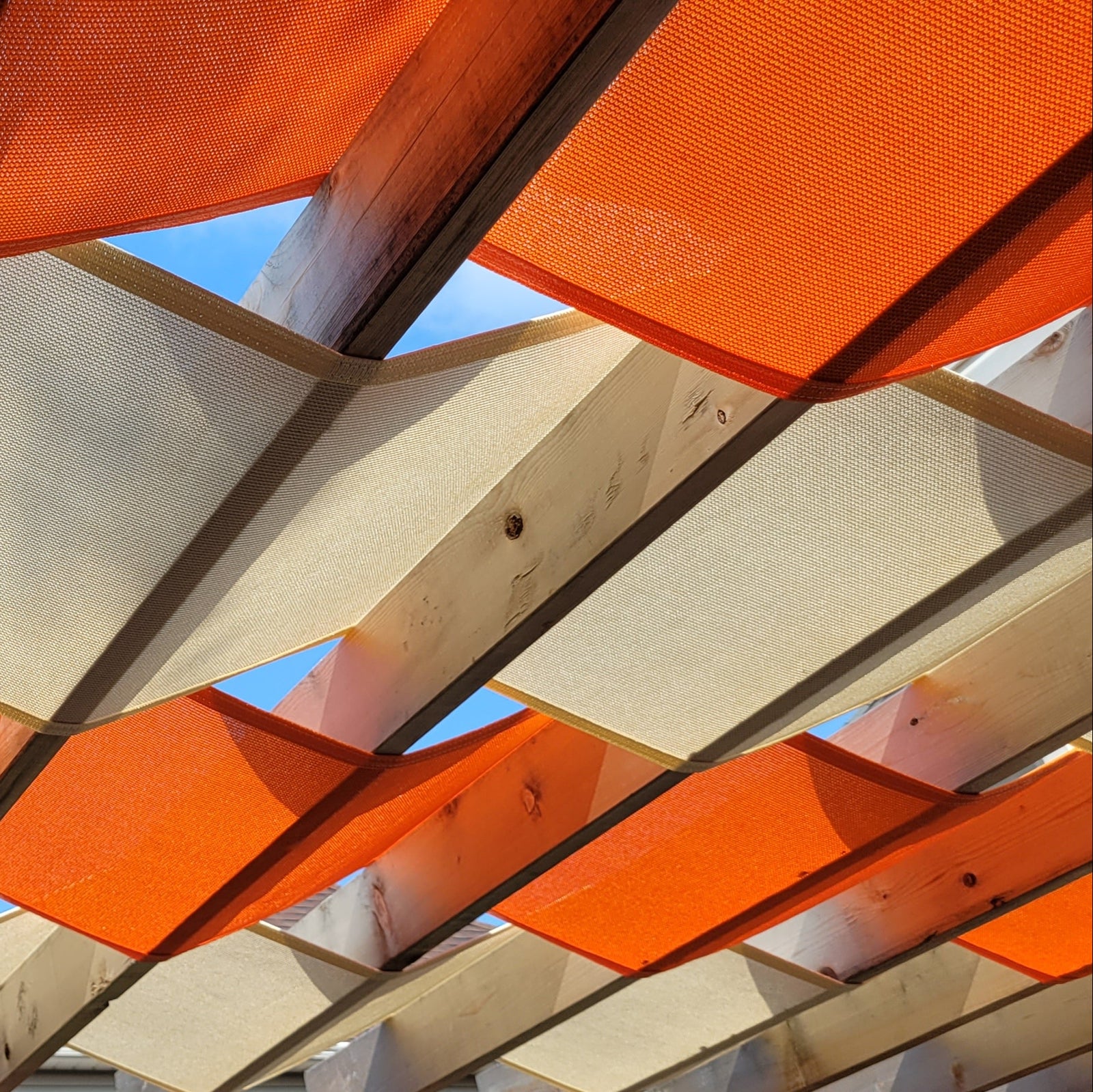 Custom Pergola Shade Weave | Shade Sails – Shade Sails Canada