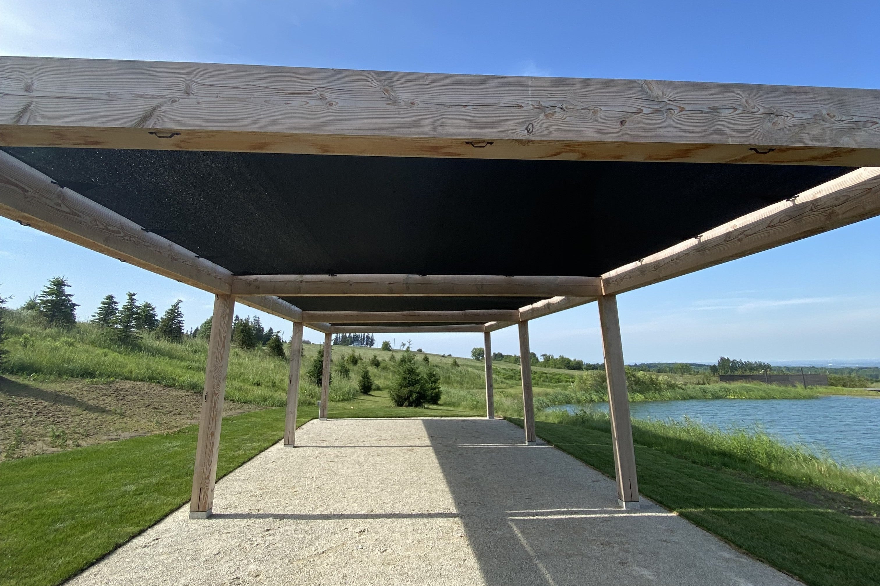 Custom Pergola Shade Panels | Shgade Sails – Shade Sails Canada