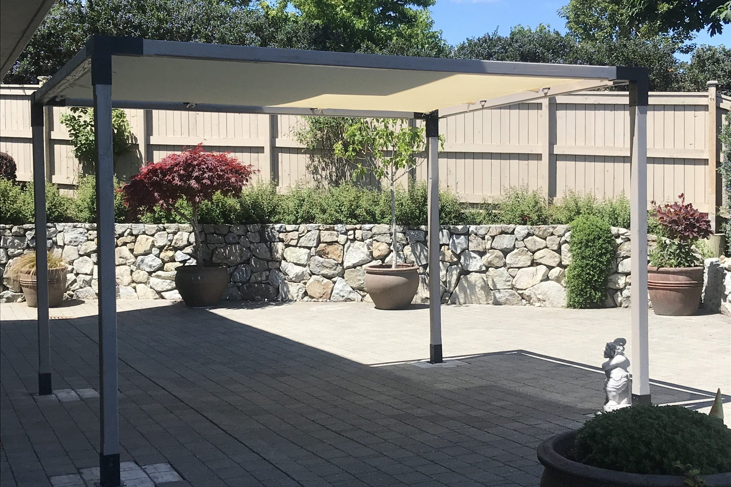 Custom Pergola Shade Panels | Shgade Sails – Shade Sails Canada